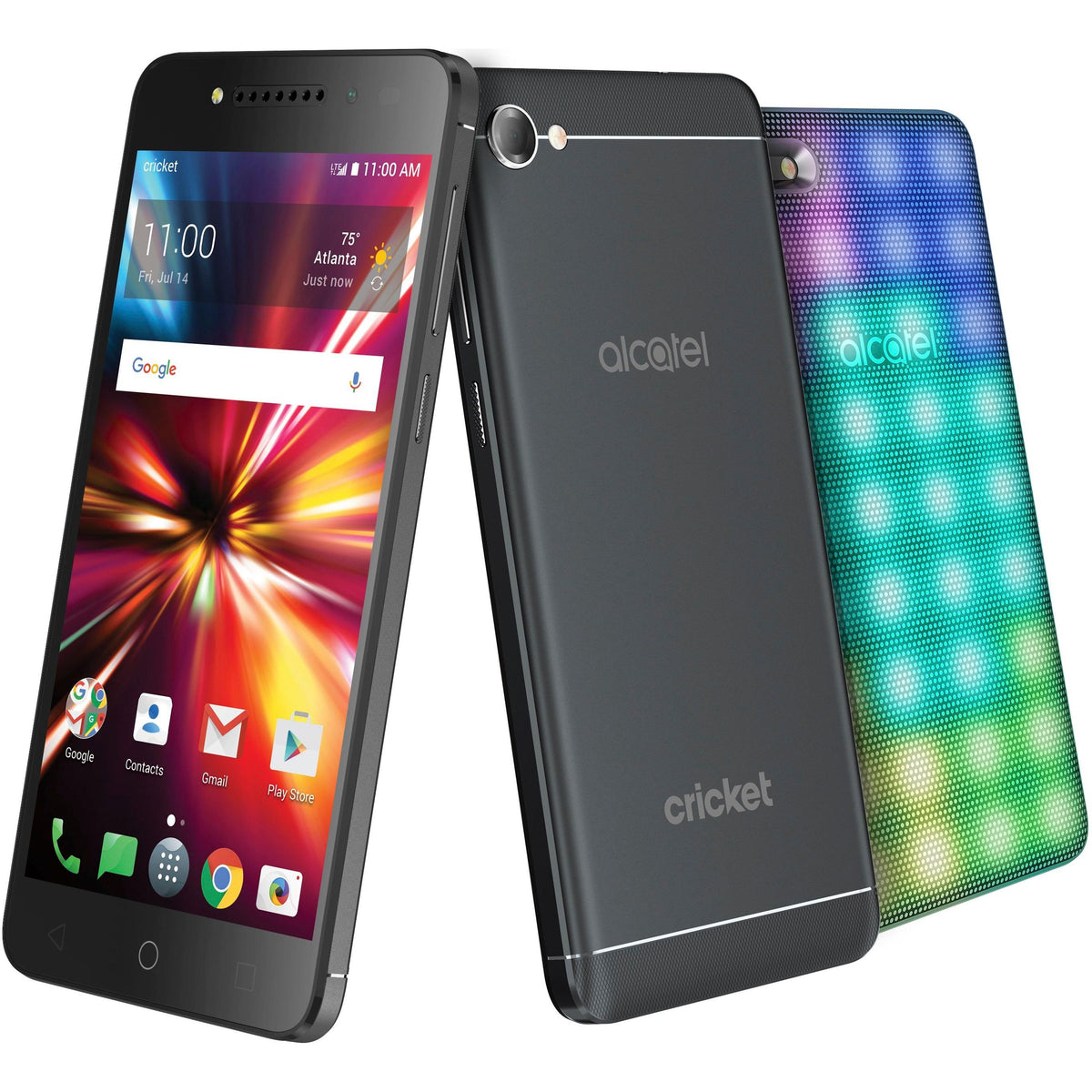 Alcatel PULSEMIX - 16 GB - Metal Black - Cricket Wireless - GSM ...