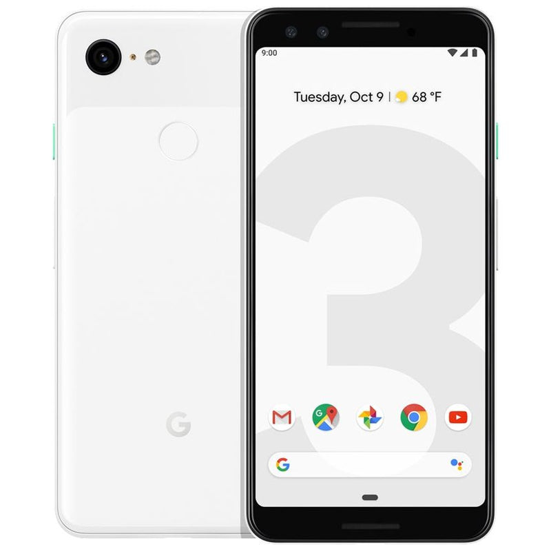 Google Pixel 3 - 128 GB - Clearly White - Unlocked – ElectronicsForce
