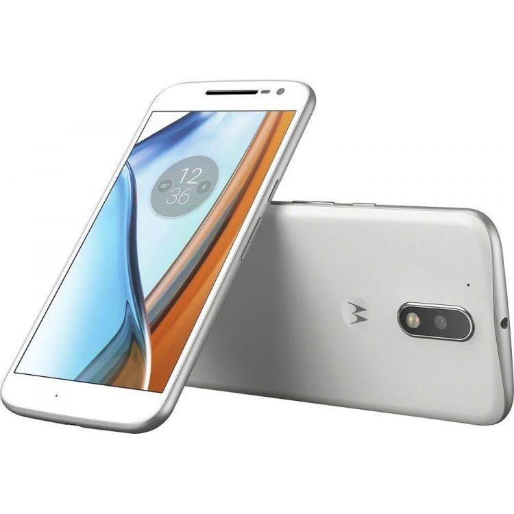 Motorola Moto G 4G (4th Gen.) - 16 GB - White - Unlocked - CDMA ...