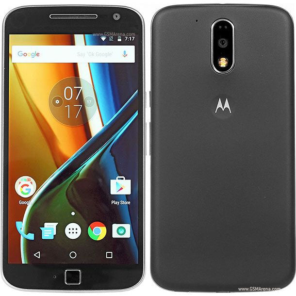 Motorola Moto G4 (4th Gen.) - 16 GB - Black - Unlocked - CDMA/GSM ...